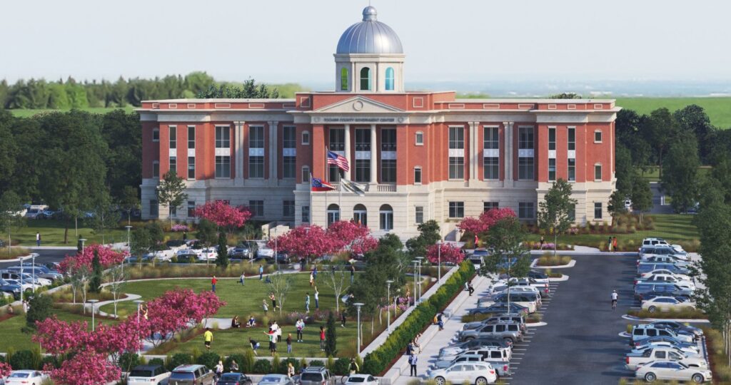 Toombs County Courthouse - Hussey Gay Bell